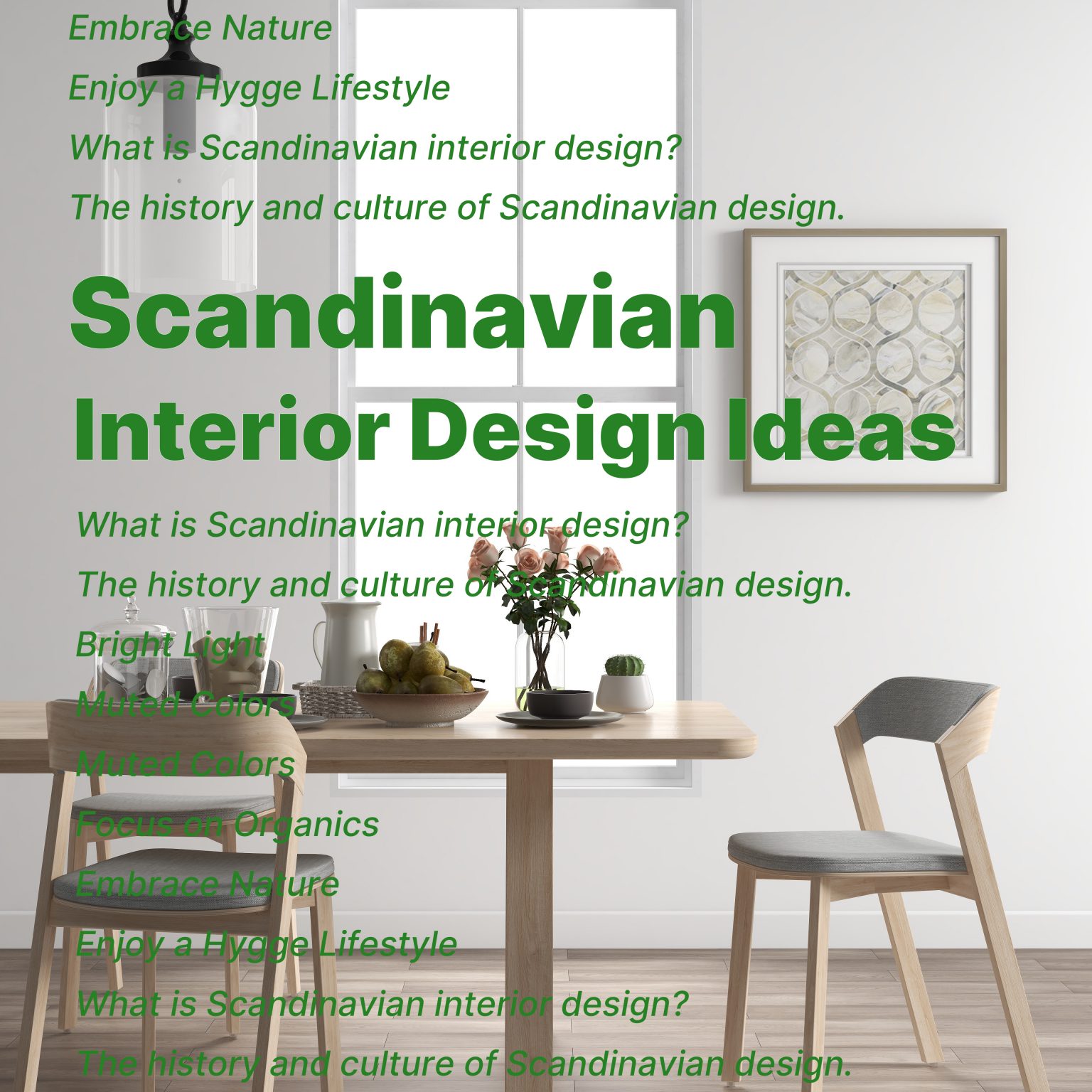 6 Tips to Scandinavian Interior Design – COOHOM BLOG