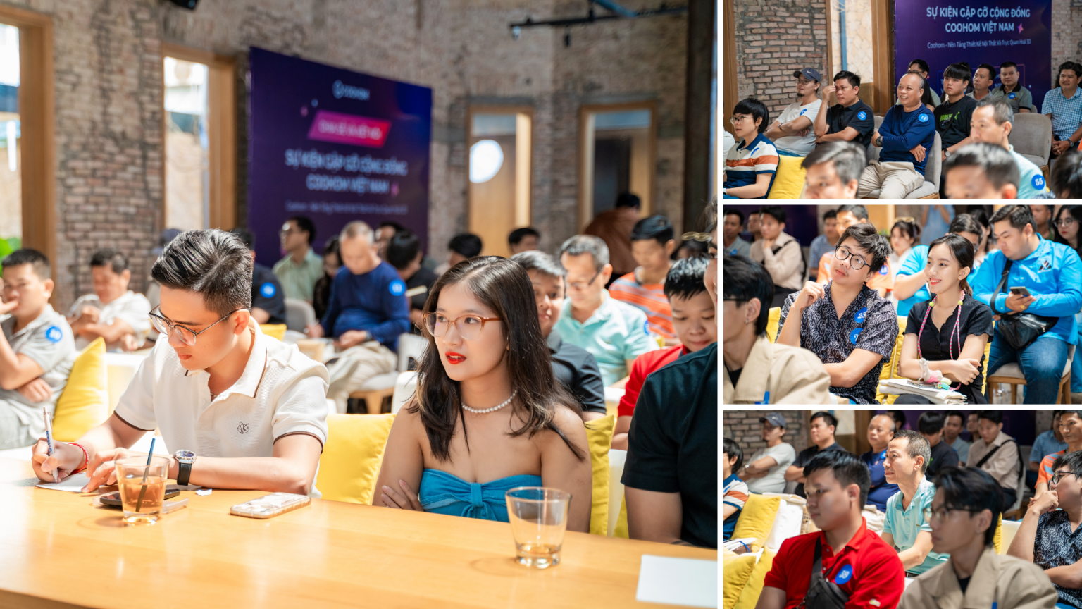 Chia sẻ và Kết nối: Buổi Gặp Gỡ Nhà Thiết Kế Coohom Việt Nam – COOHOM BLOG